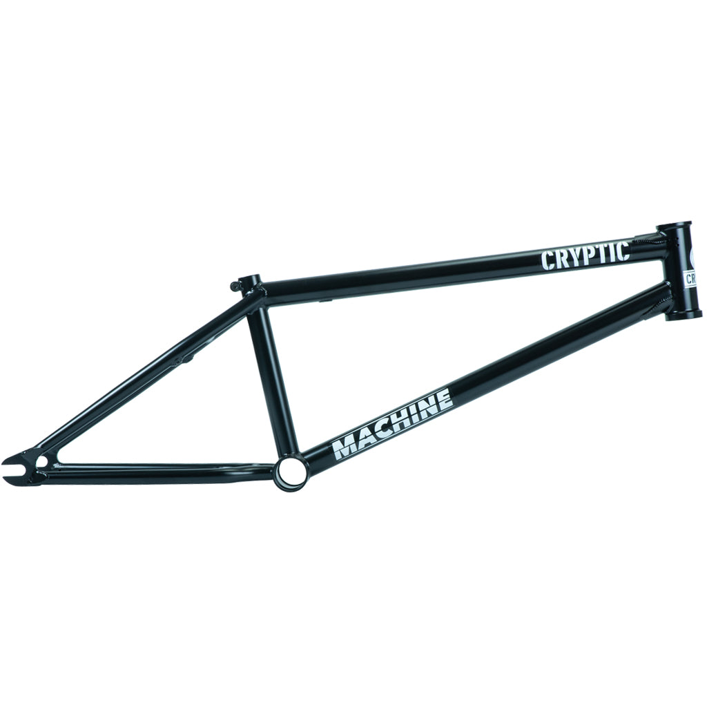 Cryptic Machine Frame - ED Black – Cryptic BMX