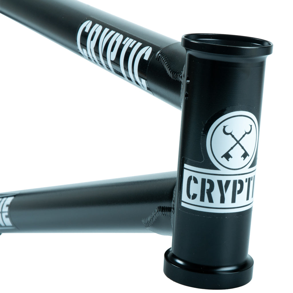 Cryptic Machine Frame - ED Black – Cryptic BMX
